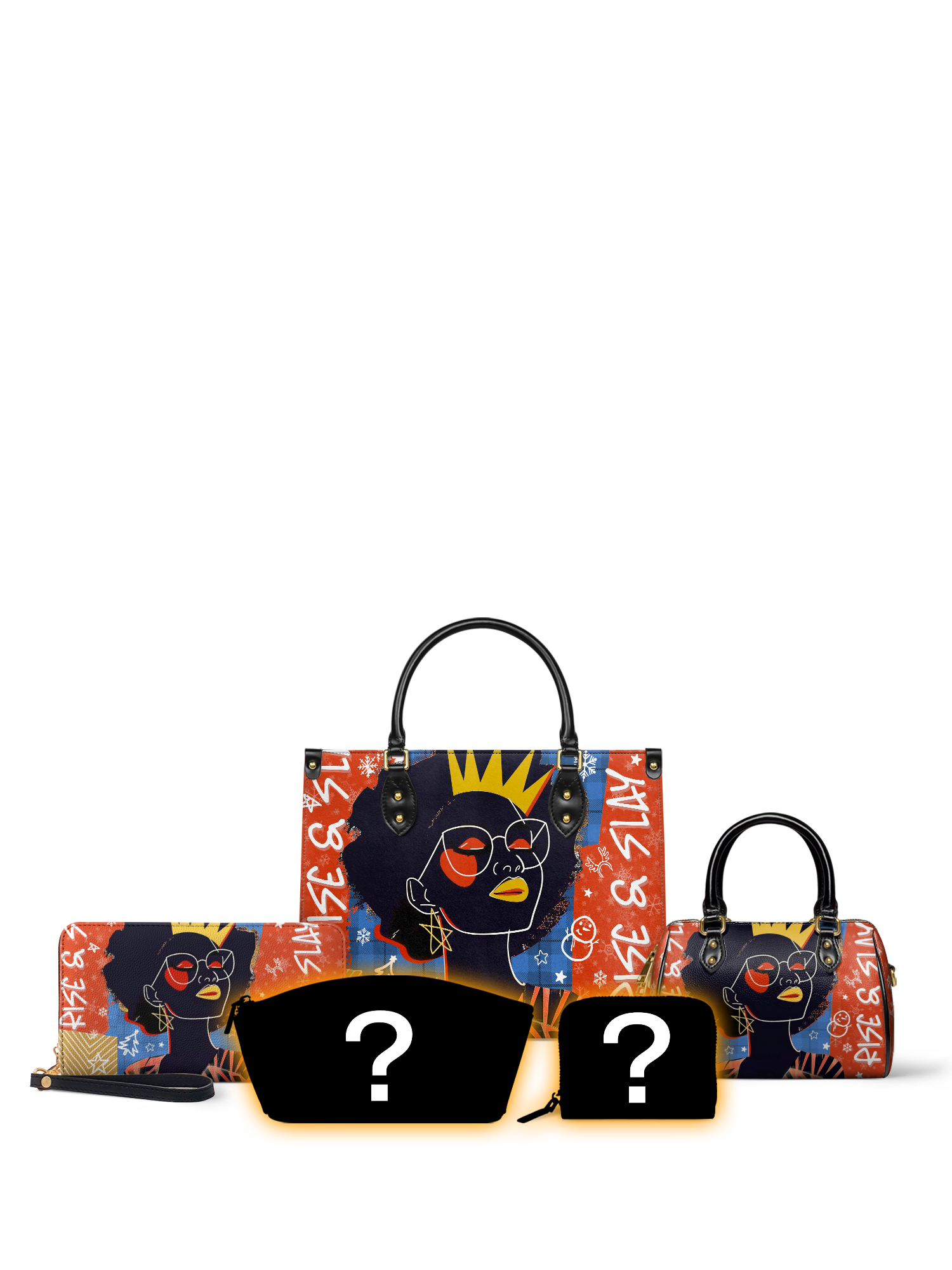 "Aina" Frosted Cherry Mini Satchel Bundle – Afroyla
