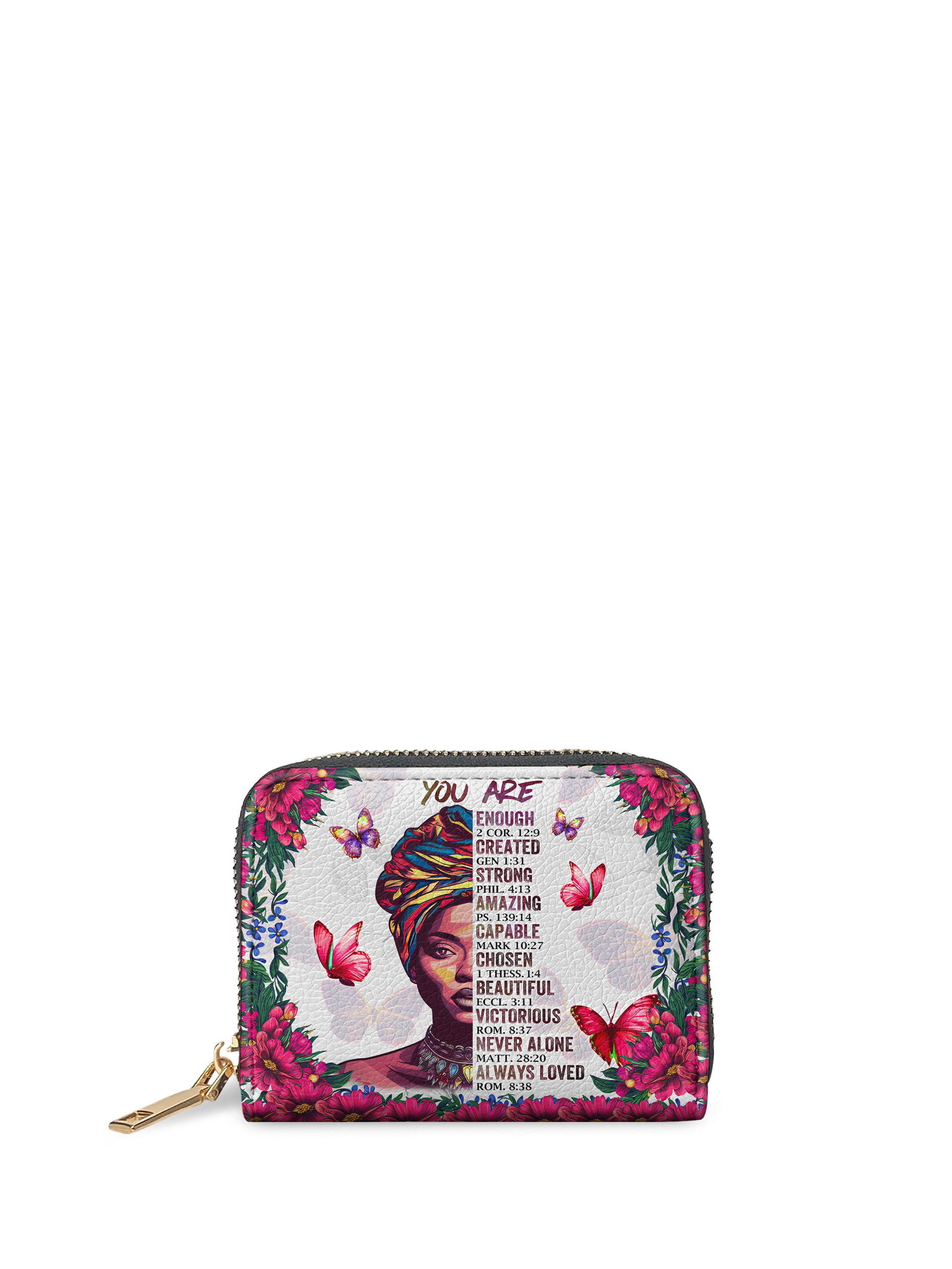 "Imani" Dove White Mini Wallet – Afroyla
