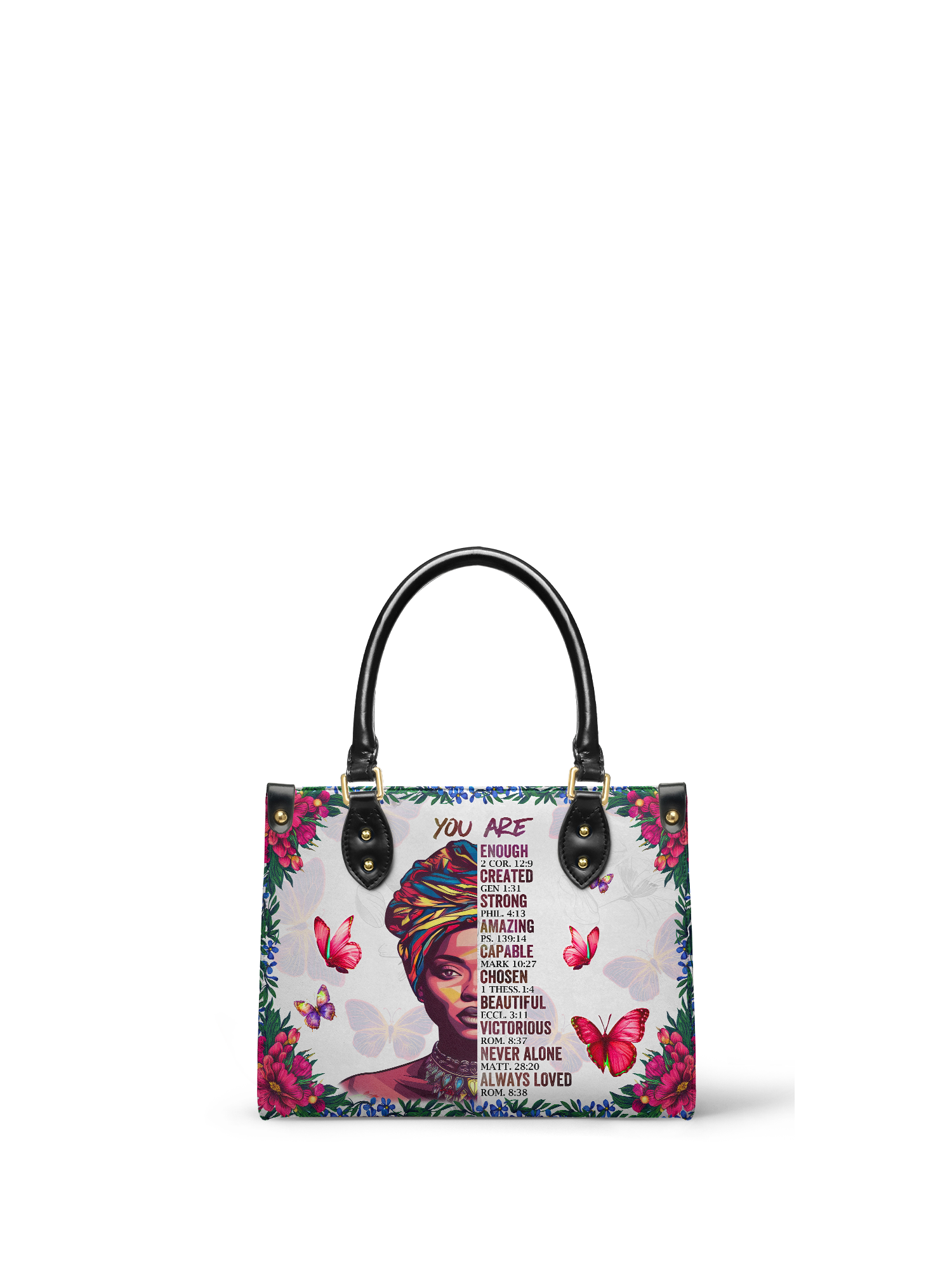 "Imani" Dove White Small Leather Handbag – Afroyla
