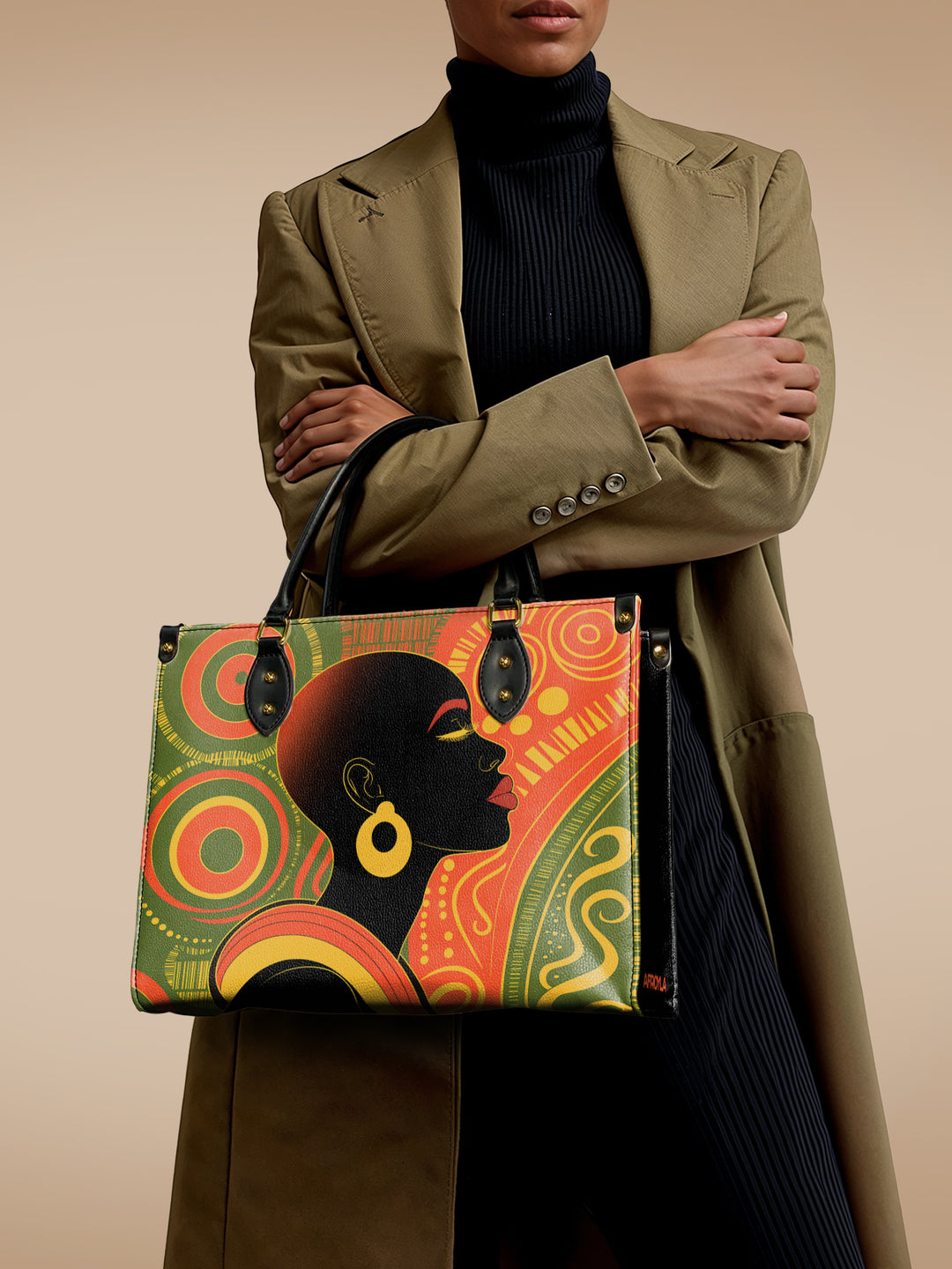 "Baldisa" Leather Handbag – Afroyla