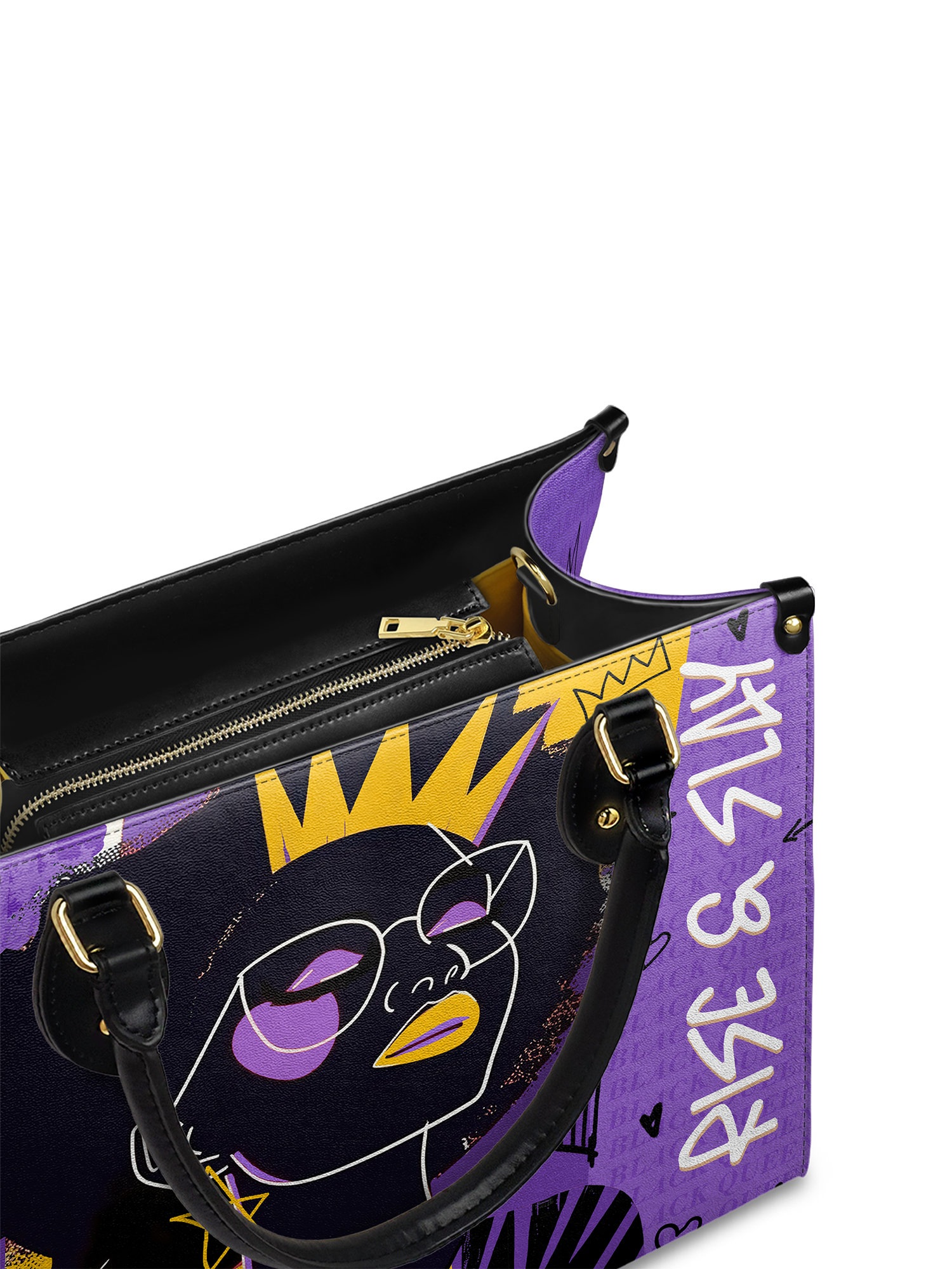 "Aina" Grape Soda Leather Handbag SANTA Deal – Afroyla