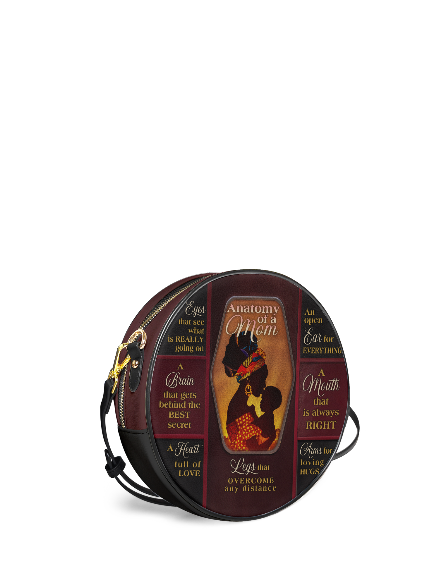 "Mamoya" Circle Crossbody Bag SANTA Deal – Afroyla