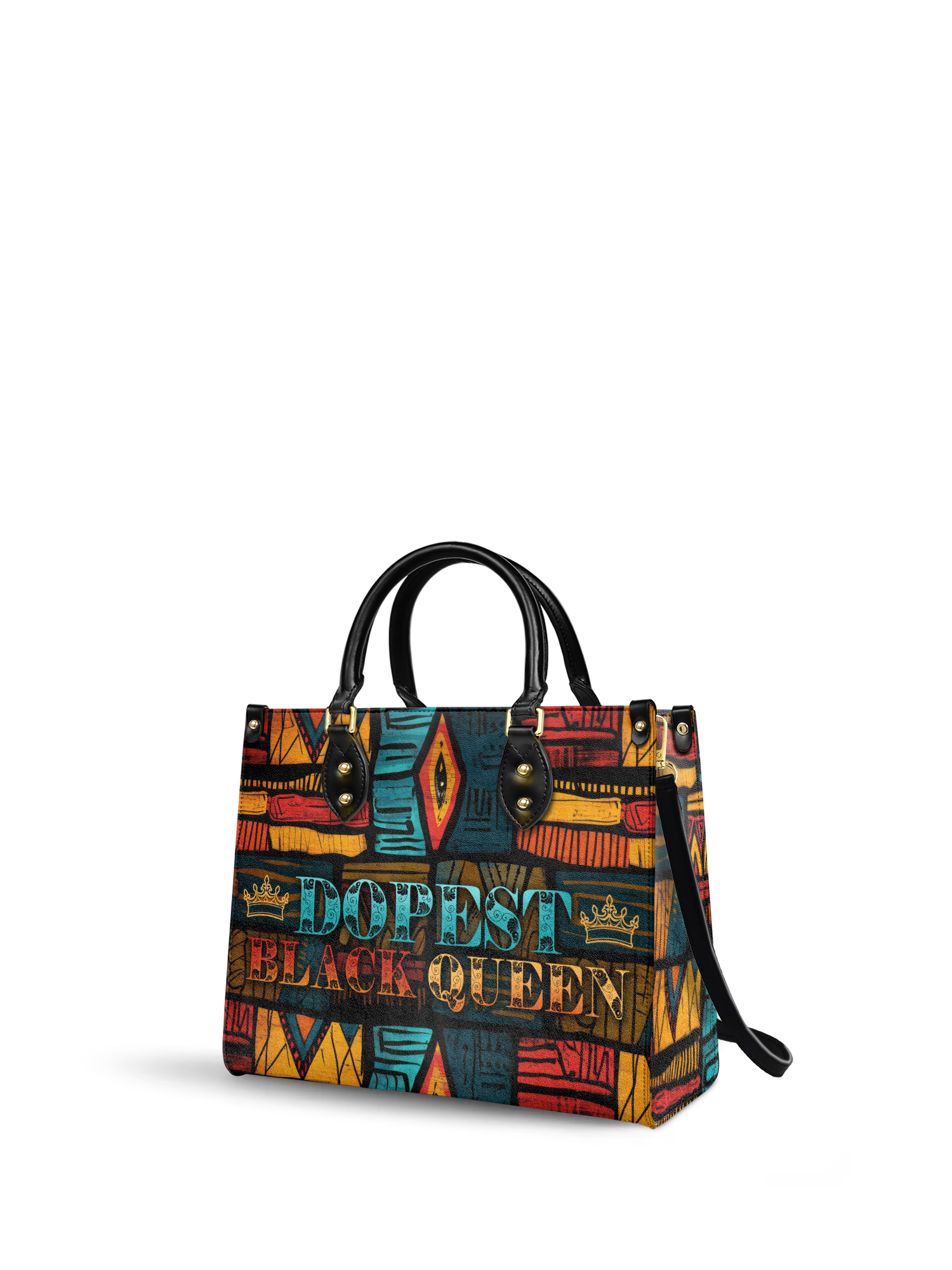 "Dopeya" Leather Handbag SANTA Deal – Afroyla