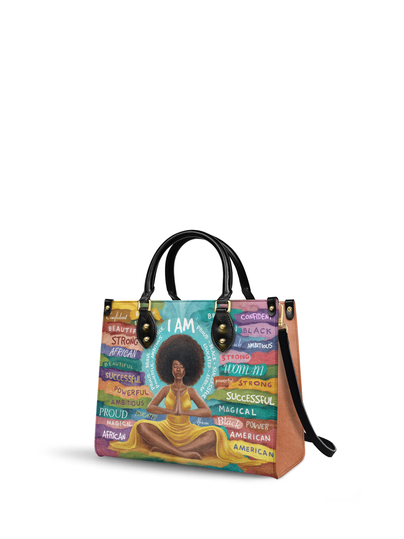"AfroEssence" Leather Handbag – Afroyla