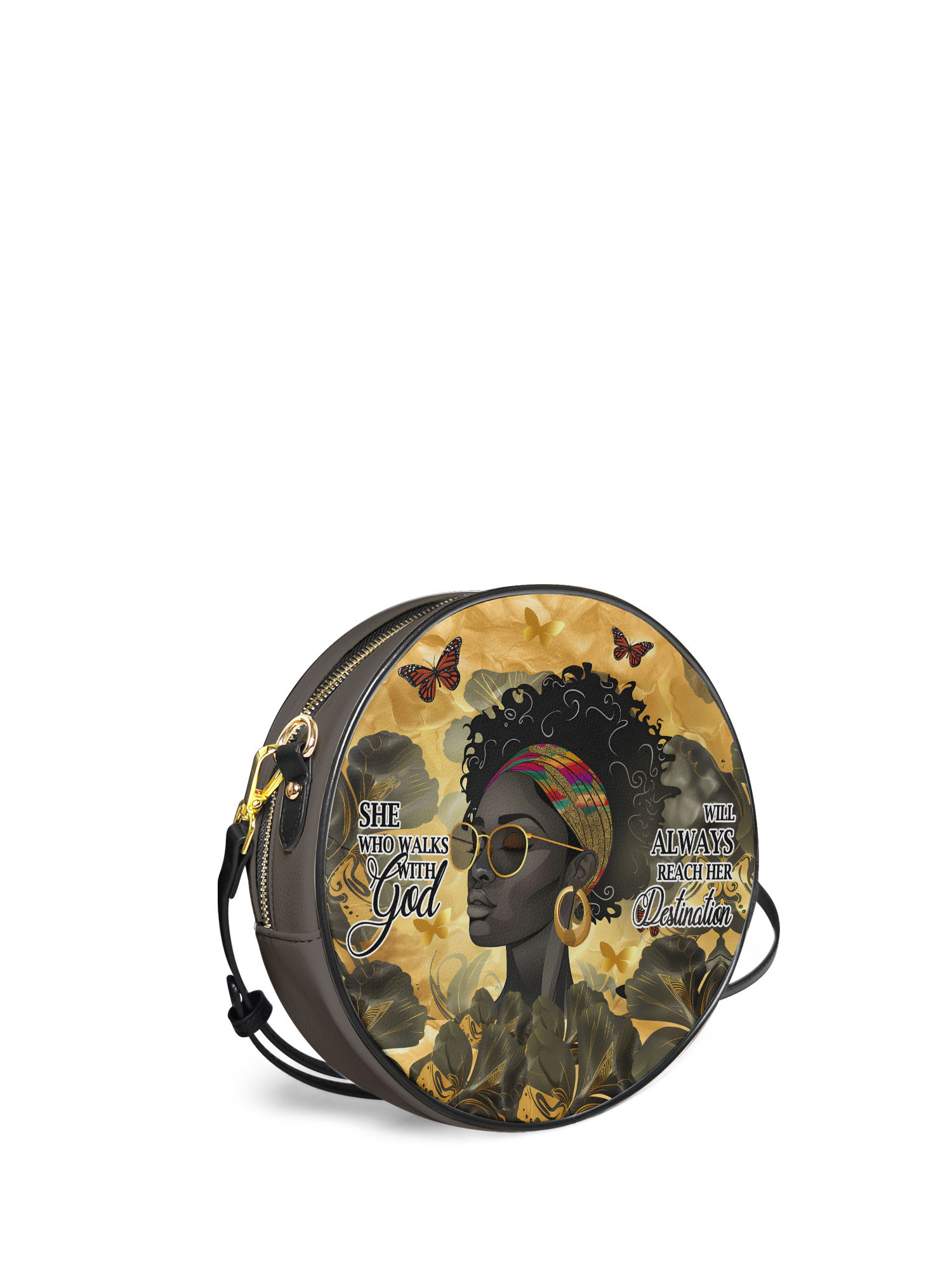 "Njia" Circle Crossbody Bag SANTA Deal – Afroyla