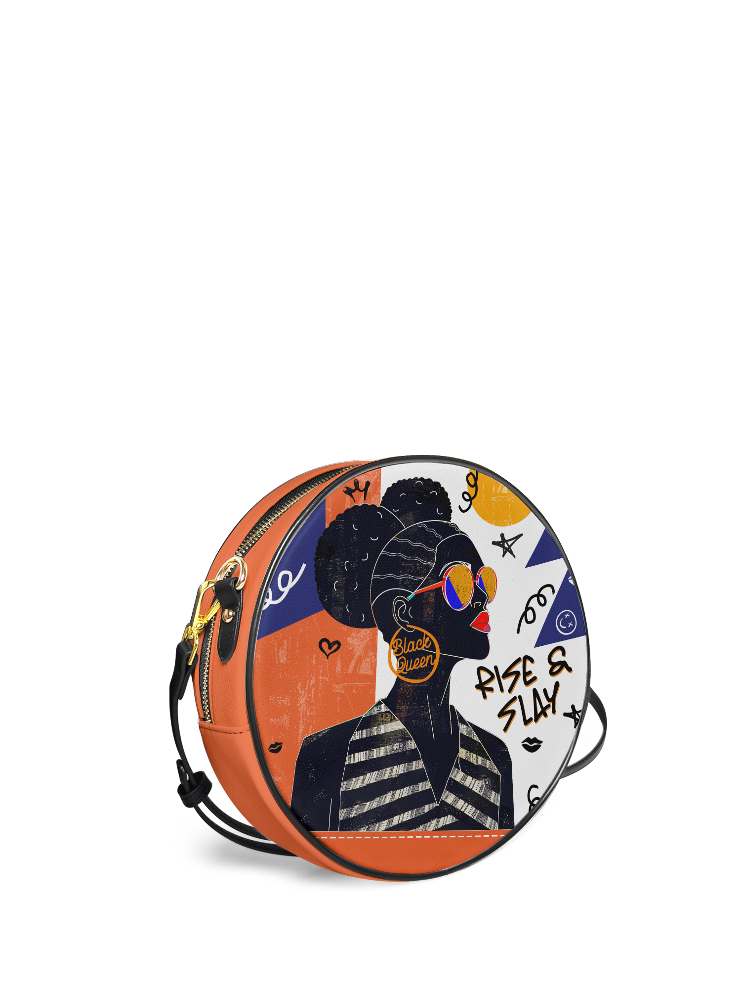 "Sanaa" Salt Pop Circle Crossbody Bag SANTA Deal – Afroyla